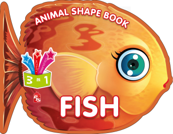 Animal Shape Book - Fish - Buku - PTS