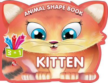 Animal Shape Book - Kitten - Buku - PTS