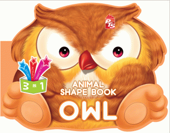 Animal Shape Book - Owl - Buku - PTS