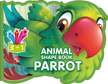 Animal Shape Book - Parrot - Buku - PTS