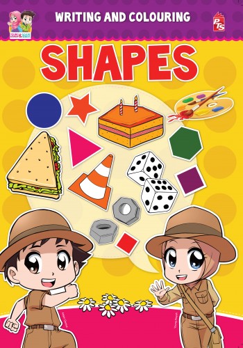 My Little World - Writing & Colouring Shapes - Buku - PTS