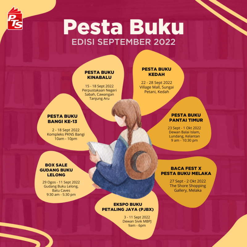 7 Buah Pesta Buku Pada September 2022 ⁠ - Artikel - PTS