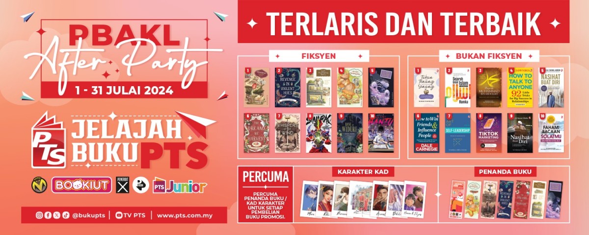 Menghargai Kekayaan Literasi di PBAKL 2024 melalui Kempen PBAKL After-Party - Artikel - PTS