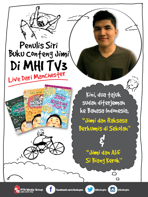 Fadhli Hamdan: Penulis Siri Buku Conteng Jimi - Artikel - PTS