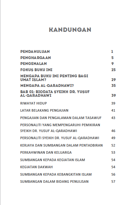 Pemikiran Tasawuf Syeikh Dr. Yusuf Al-Qaradhawi - Buku - PTS