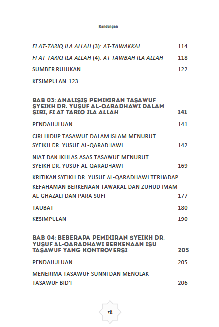 Pemikiran Tasawuf Syeikh Dr. Yusuf Al-Qaradhawi - Buku - PTS