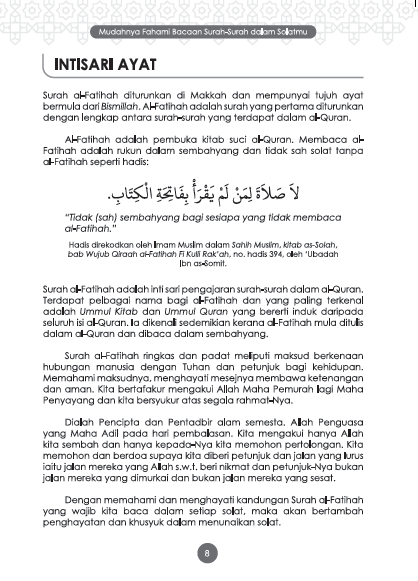 Mudahnya Fahami Bacaan Surah-Surah dalam Solatmu - Buku - PTS Mudahnya Fahami Bacaan Surah-Surah dalam Solatmu - Buku - PTS