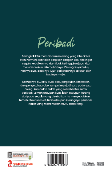 Peribadi Edisi 2023 - Buku - PTS