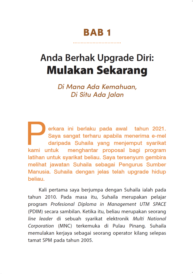 Upgrade Diri - Buku - PTS