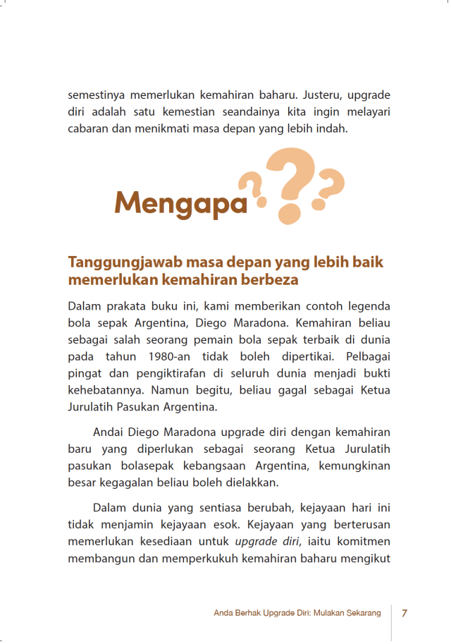 Upgrade Diri - Buku - PTS